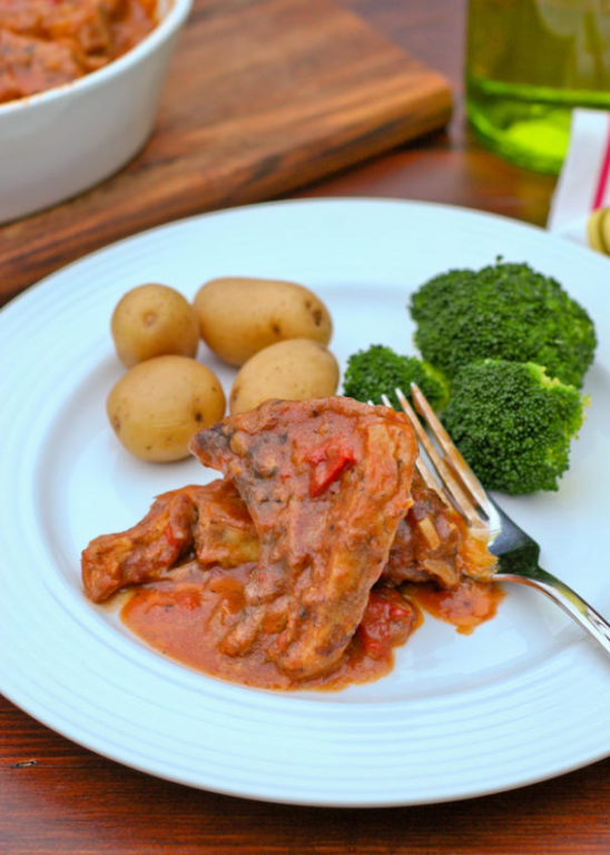 Savoury Lamb Chop Casserole • Golden Pear Food