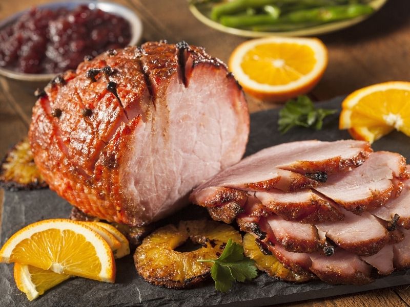 Honey and Mustard glazed Gammon • Golden Pear Food Honey and Mustard glazed Gammon • Golden Pear Food